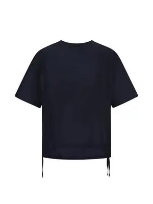 Herno Drawstring Hem T-shirt