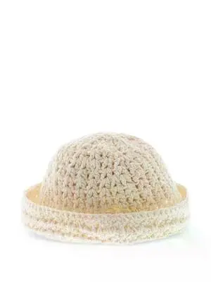 Herno Crochet Beanie Hat
