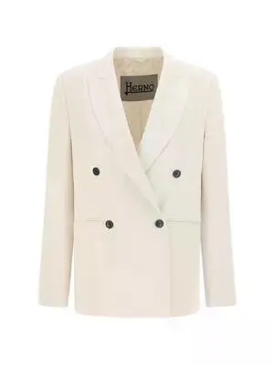 Herno Double-breasted Peak Lapels Blazer