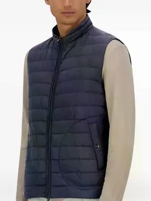Herno Reversible Quilted Down Gilet - Blue