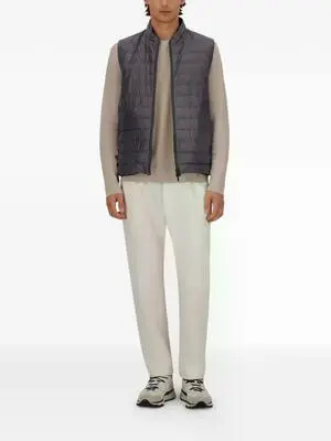 Herno Reversible Quilted Down Gilet - Blue