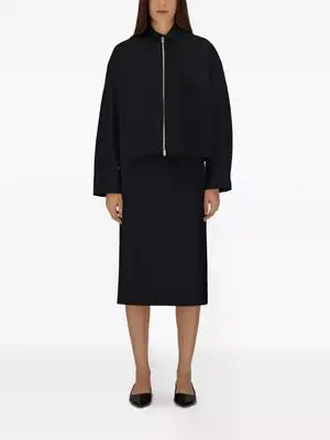 Herno Zip-up Shirt Jacket - Black