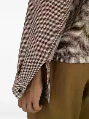 Herno Houndstooth Bomber Jacket