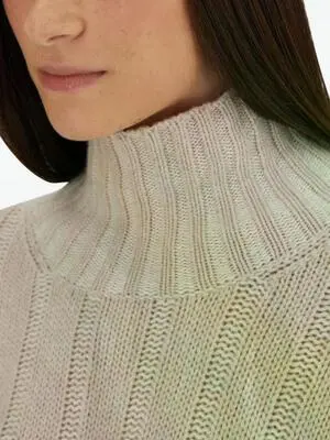 Herno High-neck Ribbed Sweater - Neutrals