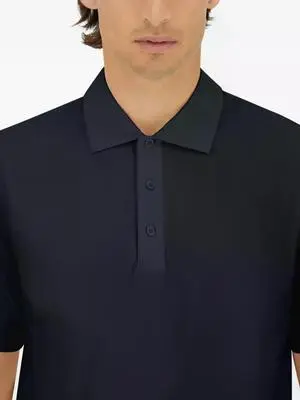 Herno Buttoned Short-sleeved Polo Shirt