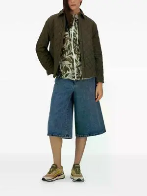 Herno Foliage-print Drawstring Jacket