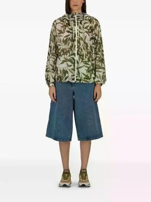 Herno Foliage-print Drawstring Jacket