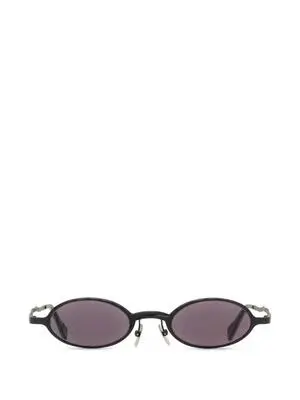 KUBORAUM Oval Frame Sunglasses - Black