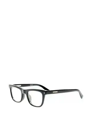 Jacquemus Square-frame Glasses - Black