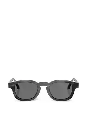 Giorgio Armani Round Frame Sunglasses - Grey