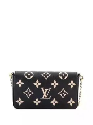 LOUIS VUITTON Felicie Pochette Bicolor Monogram Empreinte Giant