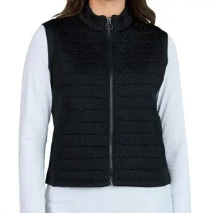 SOFIBELLA Staples Golf Vest - Black