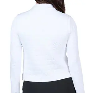 SOFIBELLA Staples Golf Vest - White