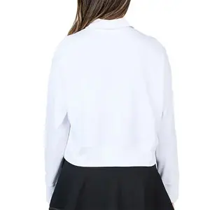 SOFIBELLA Quarter-zip Golf Pullover - White