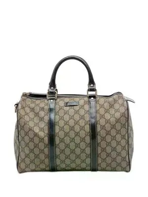Gucci Gg Supreme Joy Boston Bag - Neutrals