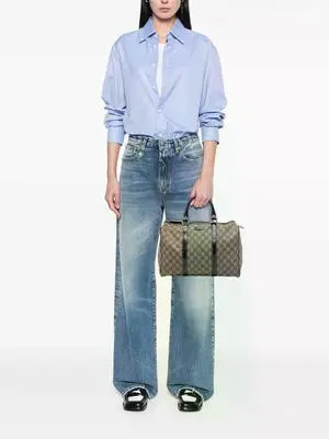 Gucci Gg Supreme Joy Boston Bag - Neutrals