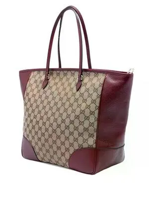 Gucci Gg Canvas Bree Tote Bag