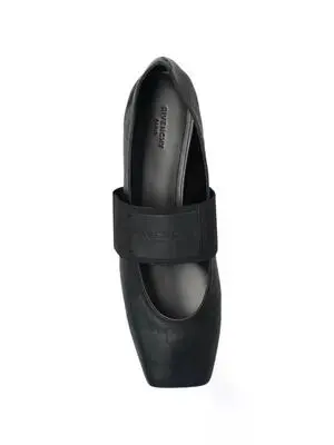 Givenchy Ballet Flats With Elasticated Strap - Black