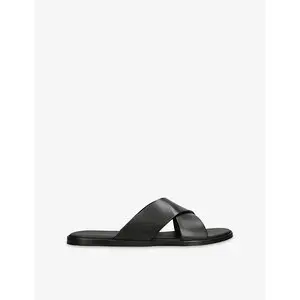 Magnanni Cross-strap Leather Sandals