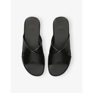 Magnanni Cross-strap Leather Sandals