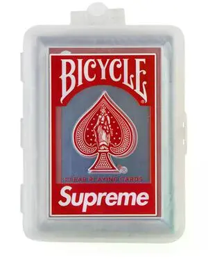 Supreme Bicycle Playing Cards - Red