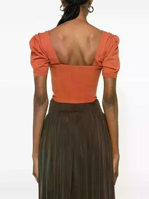 VIVIENNE WESTWOOD Button Draped Knitwear - Orange