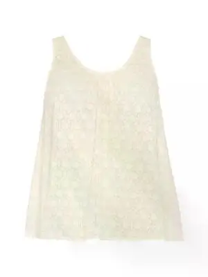 ERES Celebration Print Top - Neutrals