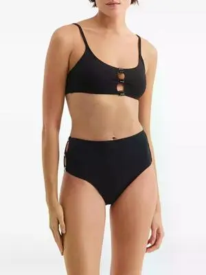 ERES Cycle High-waisted Bikini Briefs - Black