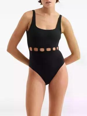 ERES Cut-out Detail One-piece Swimsuit - Black