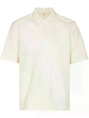 SUNFLOWER Space Floral-embroidered Shirt