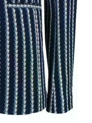 CIRCOLO 1901 Striped Blazer - Blue