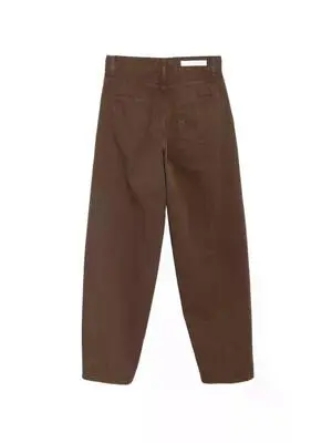 BRIGLIA 1949 Belt-loops Trousers - Brown
