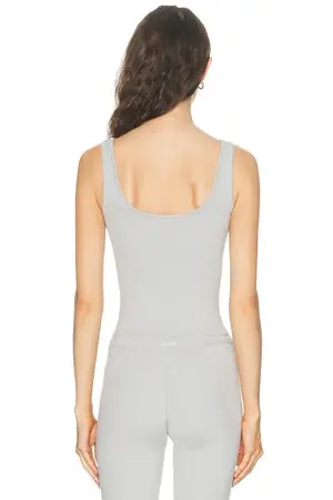 437 The Square Tank Top - Heather Grey