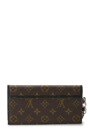 LOUIS VUITTON Monogram Canvas Macassar Portefuille Long Wallet