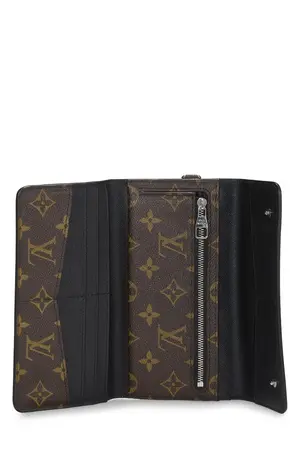 LOUIS VUITTON Monogram Canvas Macassar Portefuille Long Wallet