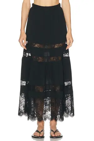 Fleur Du Mal Zip Up Skirts
