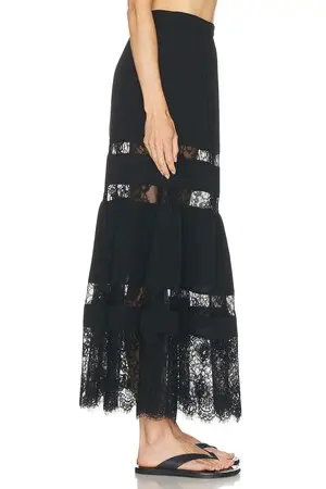 FLEUR DU MAL Adeline Maxi Skirt