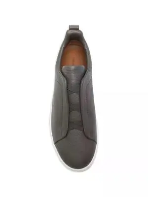 Zegna Triple Stitch Round-toe Sneakers