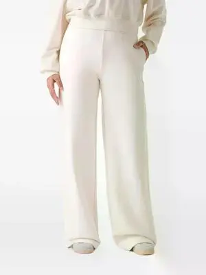 Guess Wide-leg Track Pants - Neutrals