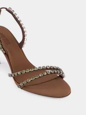 Paris Texas Lidia 70 Studded Sandals - Brown