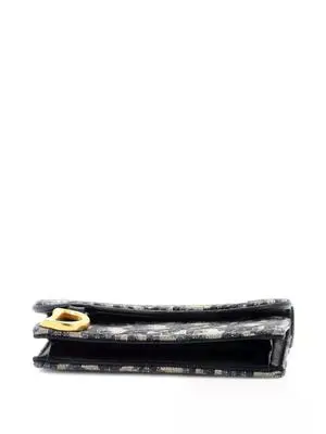 Dior Saddle Case Oblique Canvas Card Holder