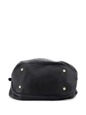 LOUIS VUITTON Xl Mahina Leather Hobo Bag - Black