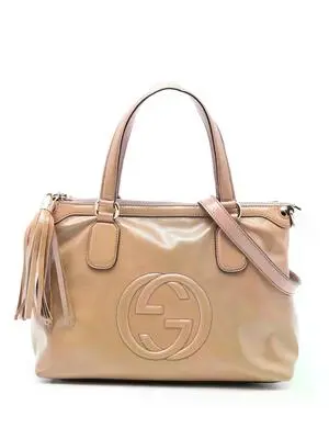 Gucci Small Patent Soho Working Satchel