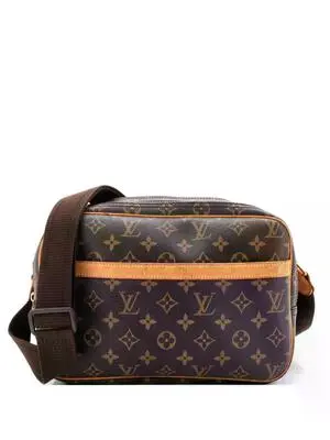 LOUIS VUITTON Reporter Pm Crossbody Bag Monogram Canvas - Brown
