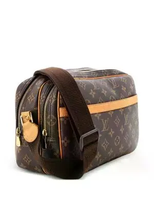 LOUIS VUITTON Reporter Pm Crossbody Bag Monogram Canvas - Brown