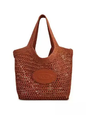 TOD'S Logo-detail Tote Bag