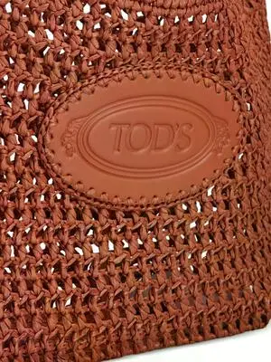 TOD'S Logo-detail Tote Bag