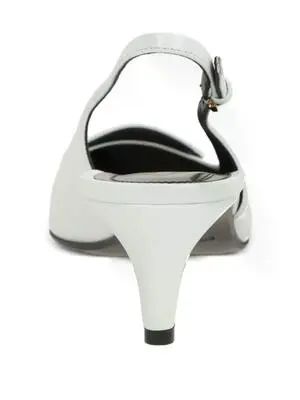 SERGIO ROSSI Sr Evolv Slingback Pumps - White