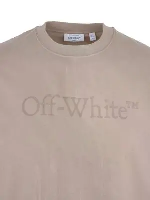 Off-White Bookish Faded Skate T-shirt - Neutrals