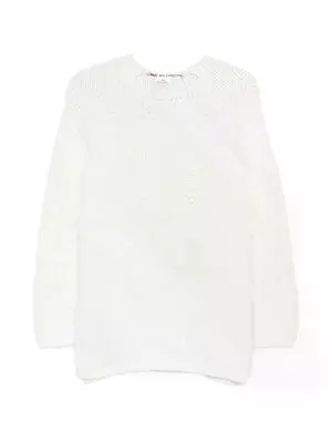 Comme Des Garçons Textured Knit Top